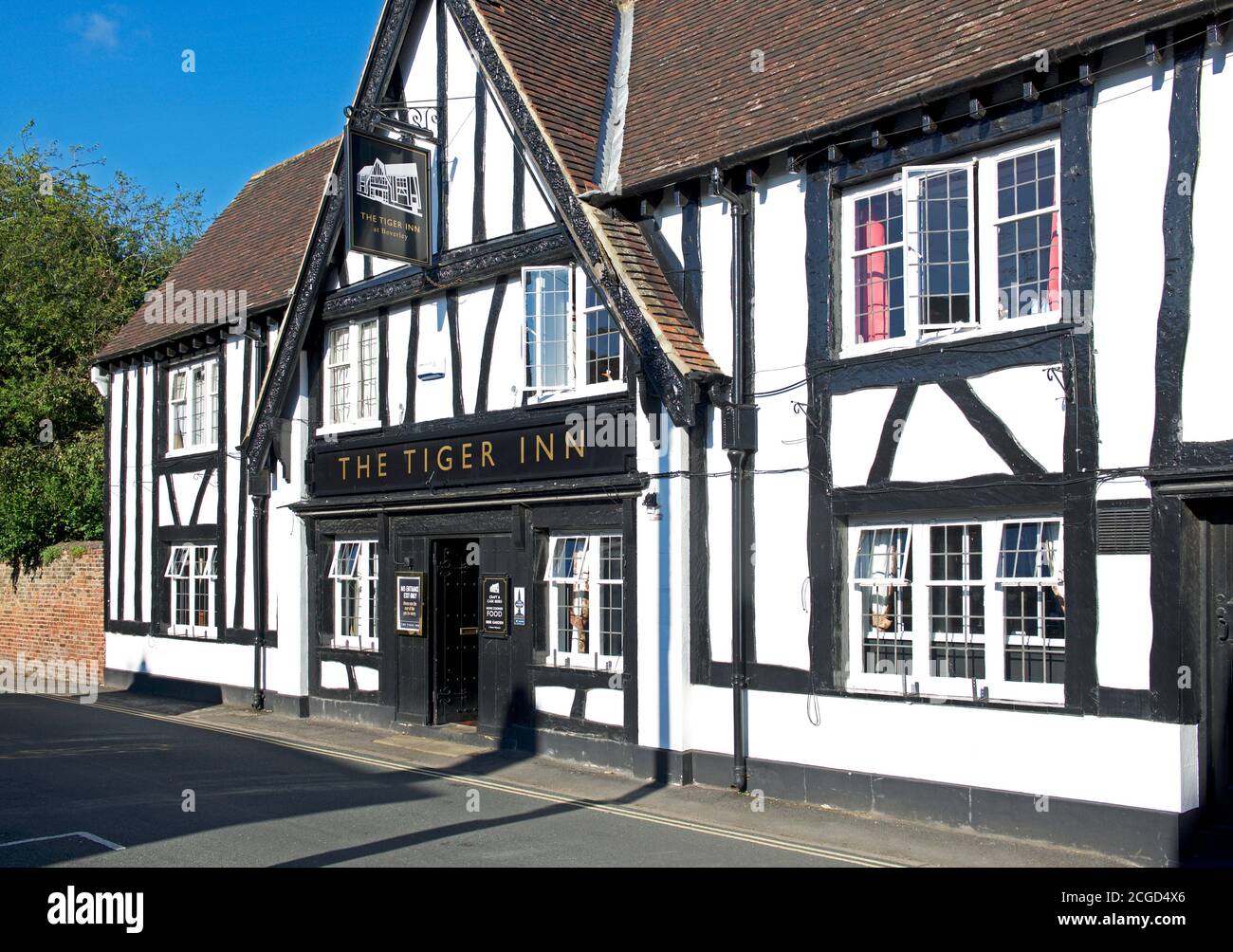 The Tiger Inn, Beverley, East Yorkshire, England UK Stock Photo - Alamy