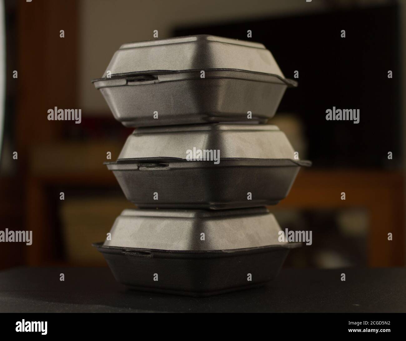 Food package for delivery Stock Photo - Alamy