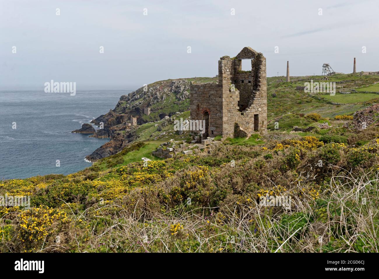 Botallack Mine, St Just, Cornwall, England, UK Stock Photo - Alamy