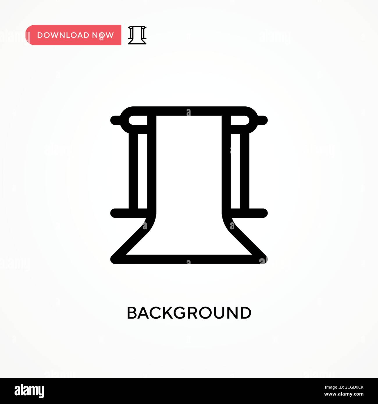 Background Simple vector icon. Modern, simple flat vector illustration ...