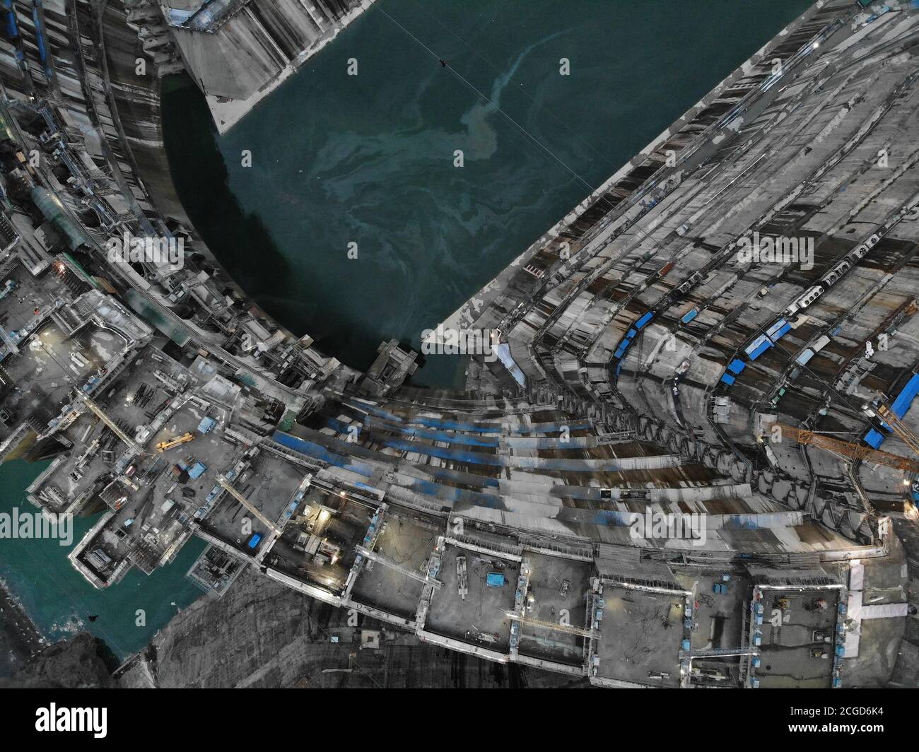 Baihetan hydropower station hi-res stock photography and images - Alamy