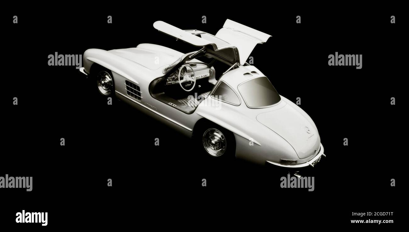 Mercedes Benz Gull Wing Stock Photo - Alamy