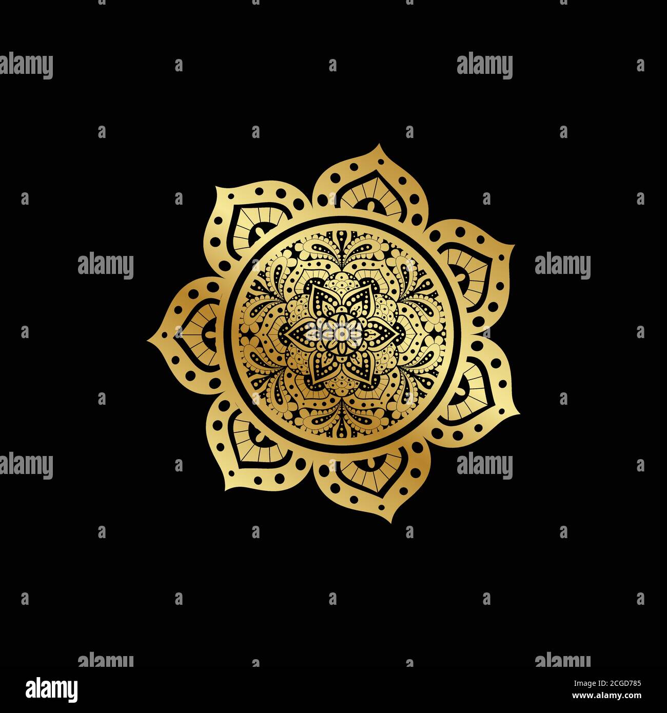 Gold Sun, vector Stock Vector Image & Art - Alamy