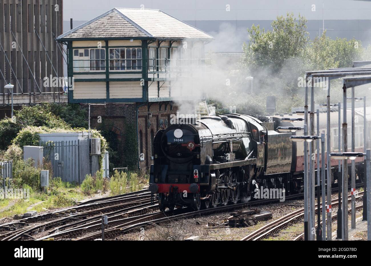Braunton steam locomotive hi-res stock photography and images - Alamy