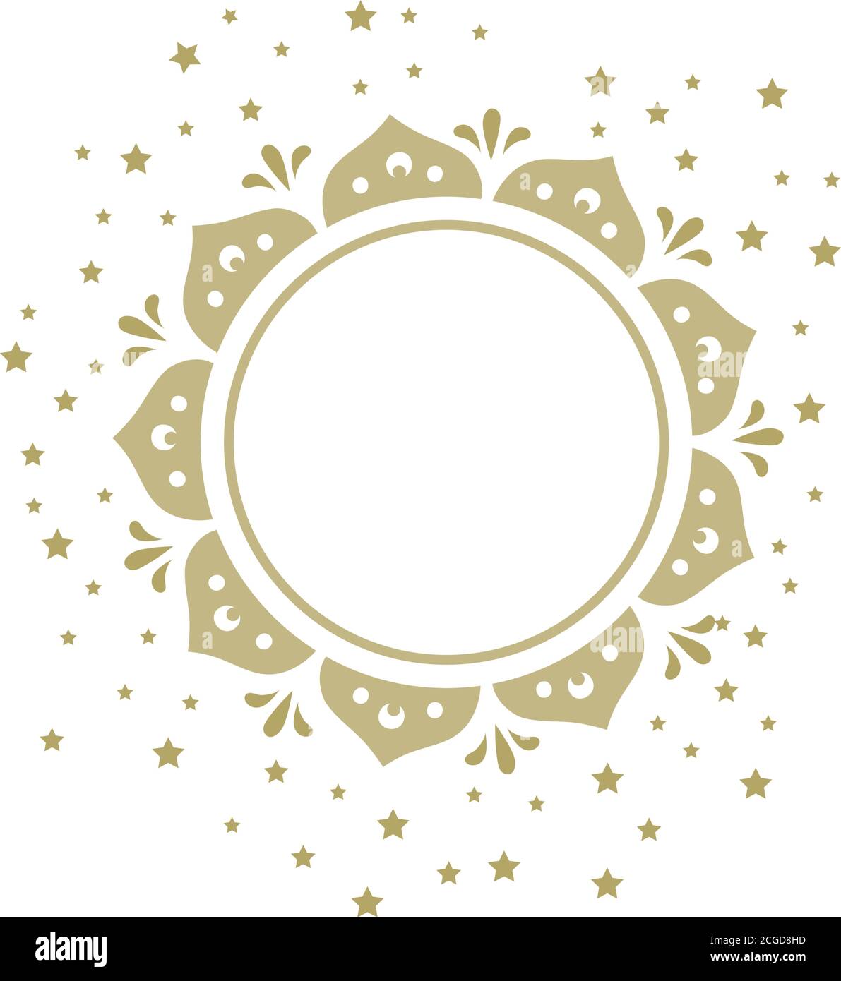 Gold Sun, vector Stock Vector Image & Art - Alamy