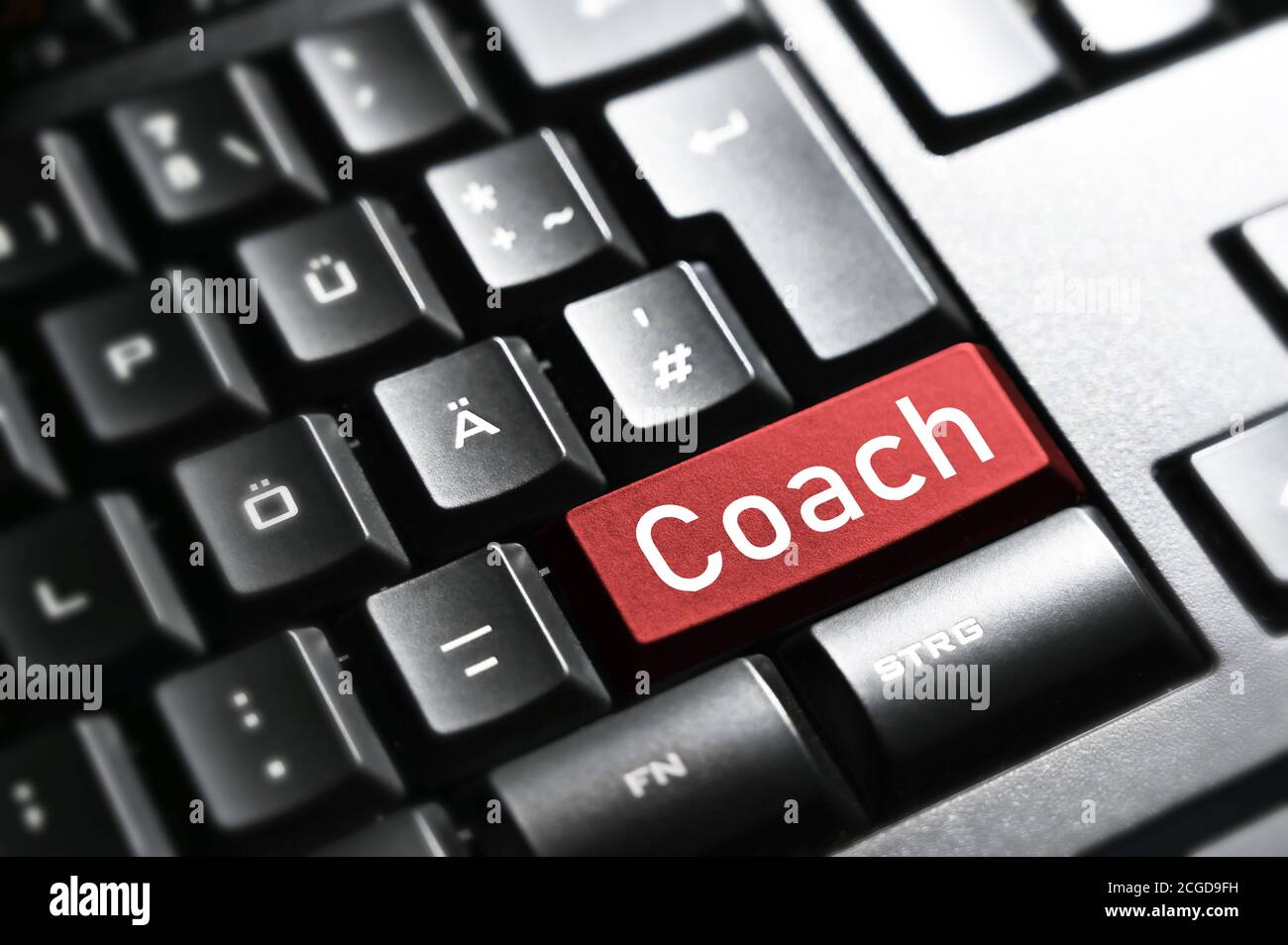 Coach button sign key hi-res stock photography and images - Alamy