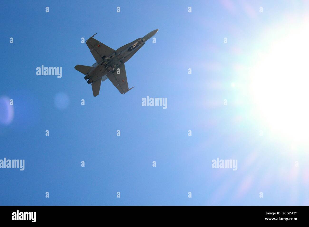 Caza F18 - Ejercito del Aire Stock Photo - Alamy