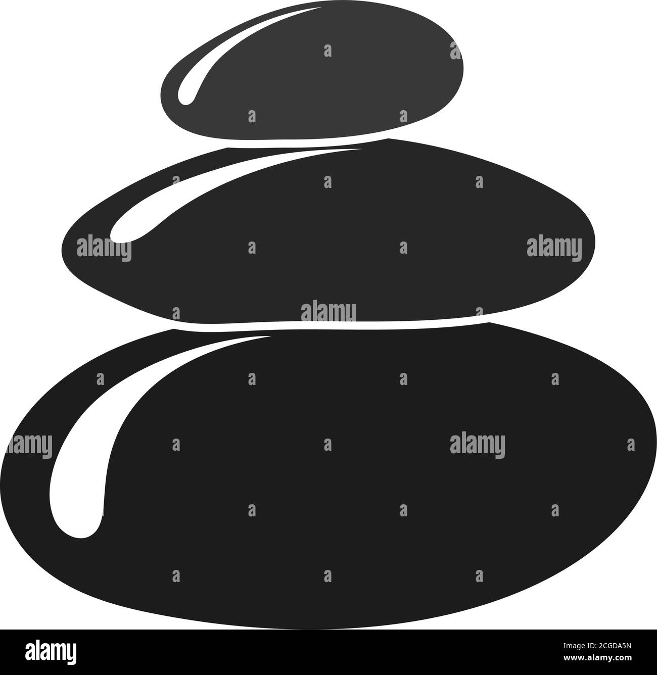 Pebble tower Stock Vector Images - Alamy
