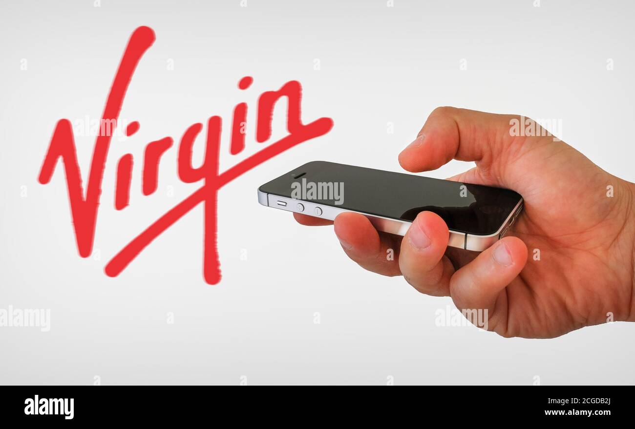 Virgin logo hi-res stock photography and images - Alamy