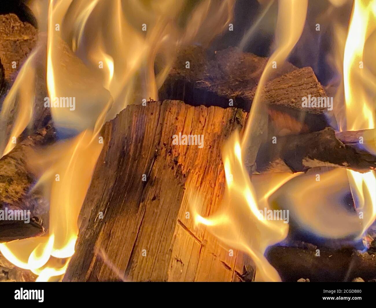 Fire close-up and red orange yellow color detail texture Stock Photo ...
