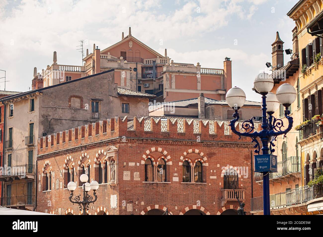 Verona architecture detail Stock Photo - Alamy