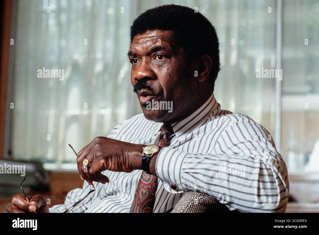 Bill Morris General Secretary of the Transport and General Workers ...