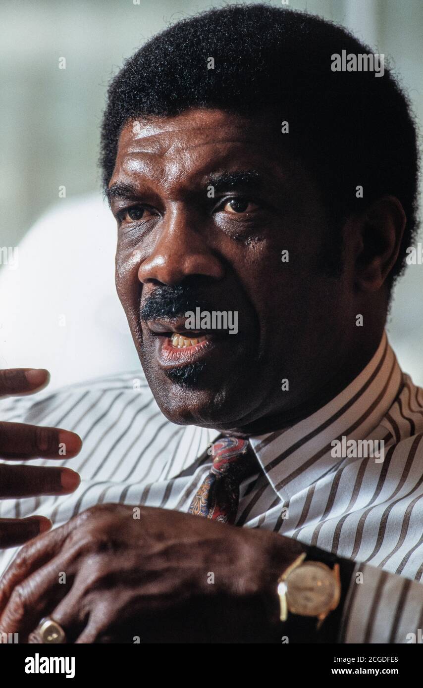 Bill Morris General Secretary of the Transport and General Workers ...