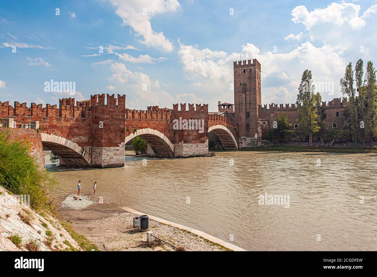 Castelvecchio in Verona 14 Stock Photo - Alamy