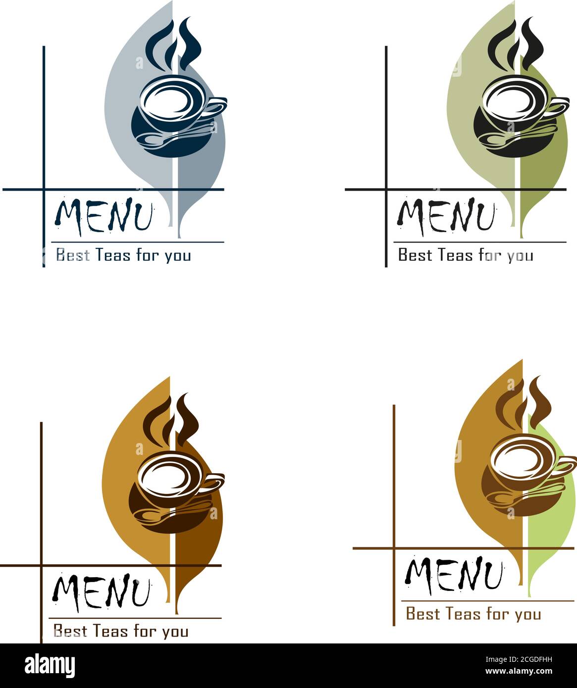 Tea logo Stock Vector Images - Alamy