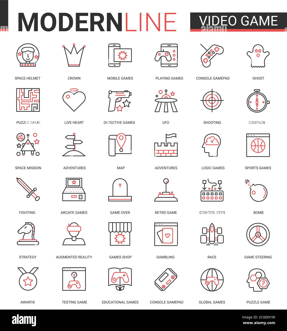 Vr game controller Stock Vector Images - Alamy