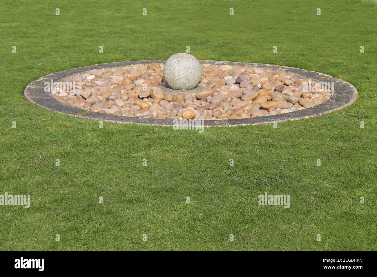 Circular rock garden hi-res stock photography and images - Alamy