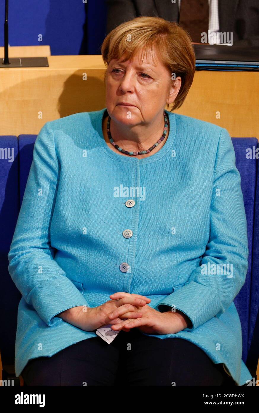 Berlin, Germany. 10th Sep, 2020. German Chancellor Angela Merkel (CDU ...