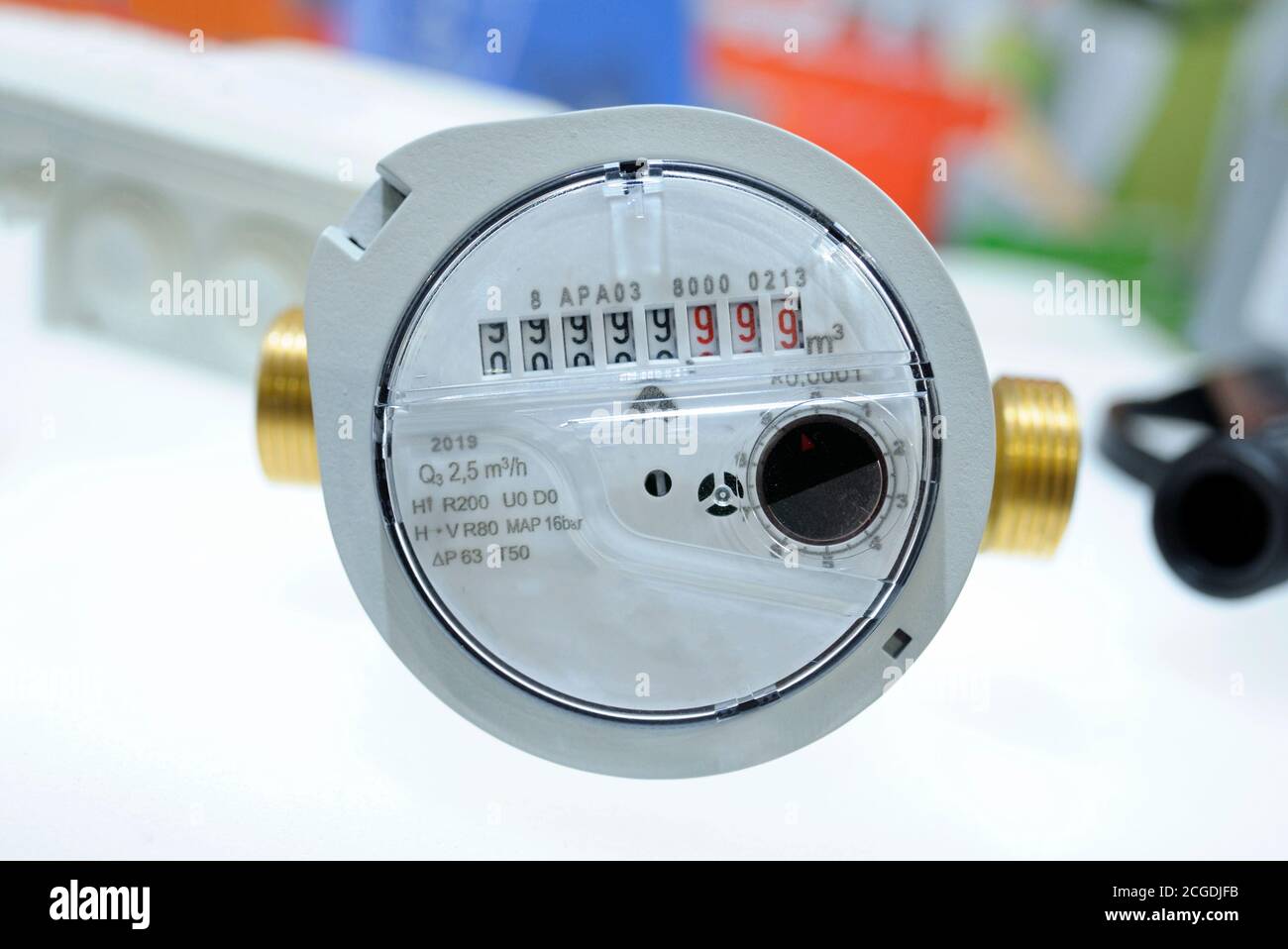 Portable water flow meter hi-res stock photography and images - Alamy