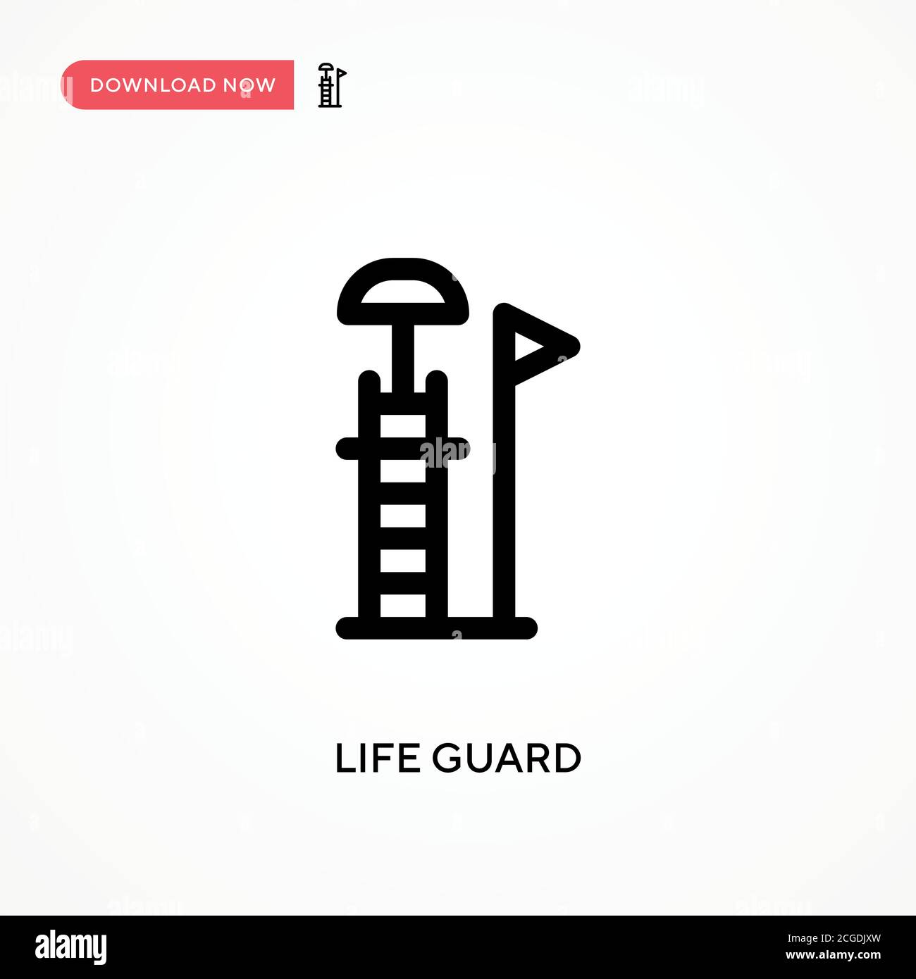 Mobile lifeguard station hi-res stock photography and images - Alamy