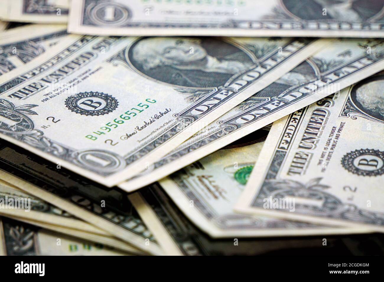 One us dollar banknote texture template background Stock Photo - Alamy