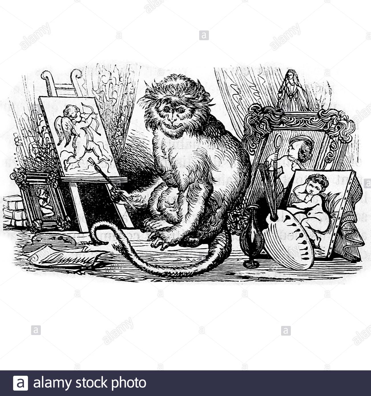 Demon Etching High Resolution Stock Photography and Images - Alamy