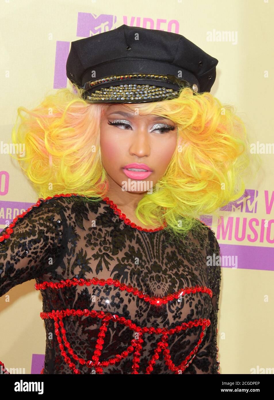 LOS ANGELES, CA - SEPTEMBER 06: Nicki Minaj at the 2012 MTV Video Music ...
