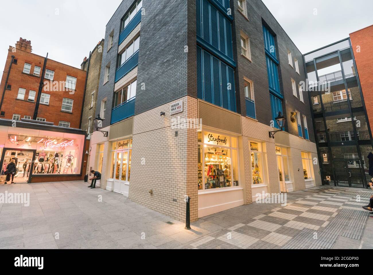 Stanfords, Mercer Walk, Covent Garden Stock Photo - Alamy