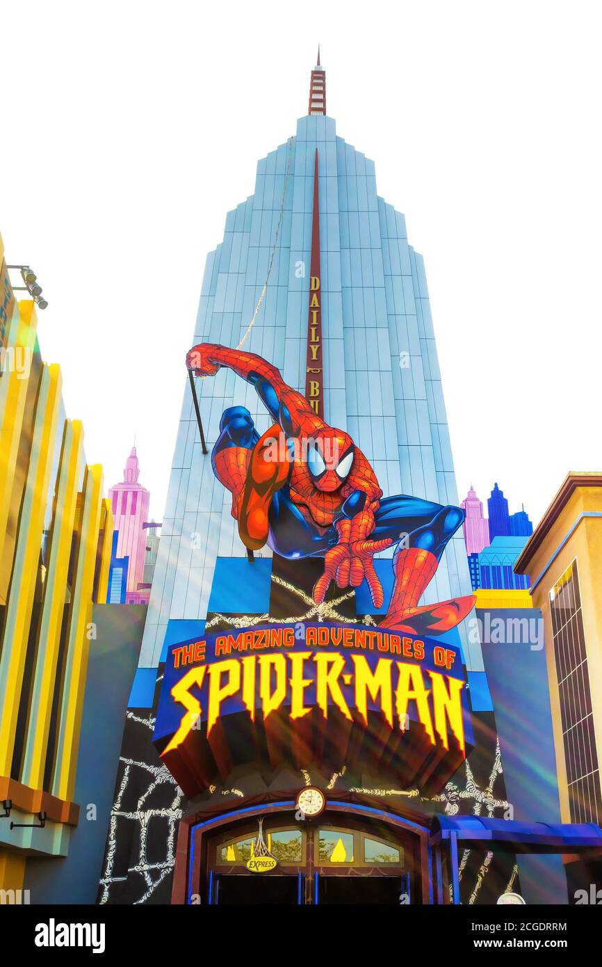 Universal Studios Spiderman Ride