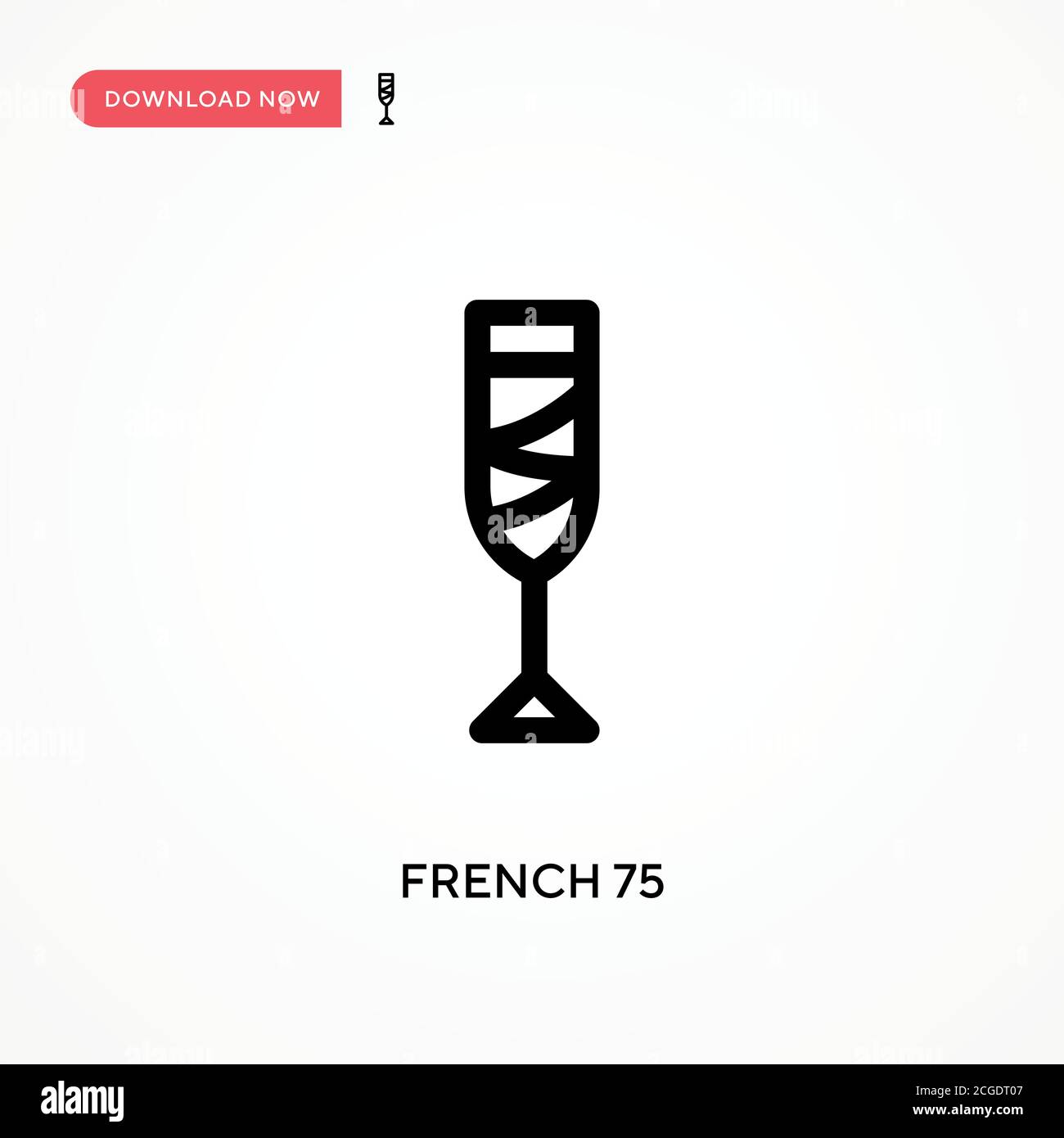 French 75 Stock Vector Images - Alamy