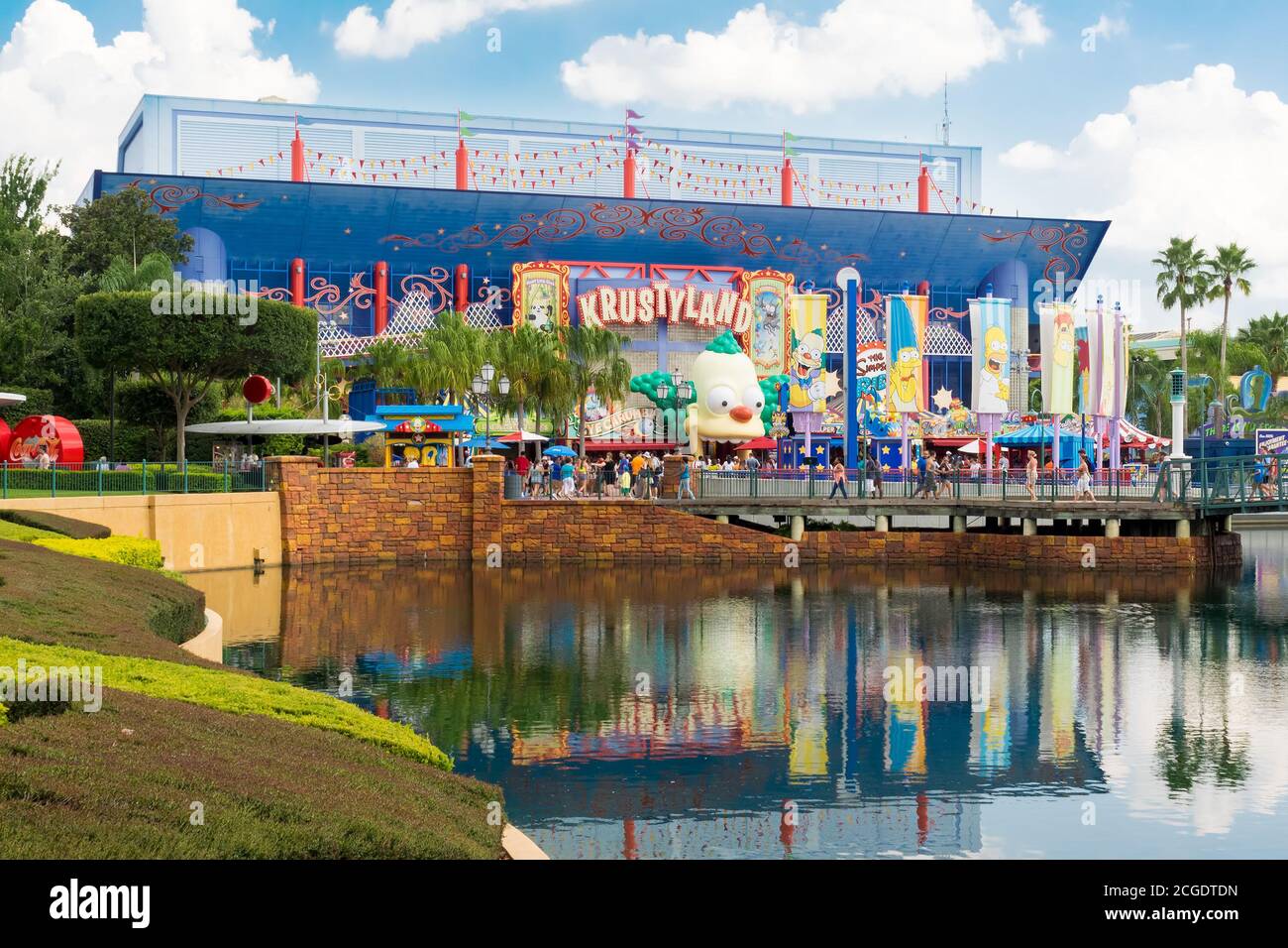 Simpsons Theme Park Orlando