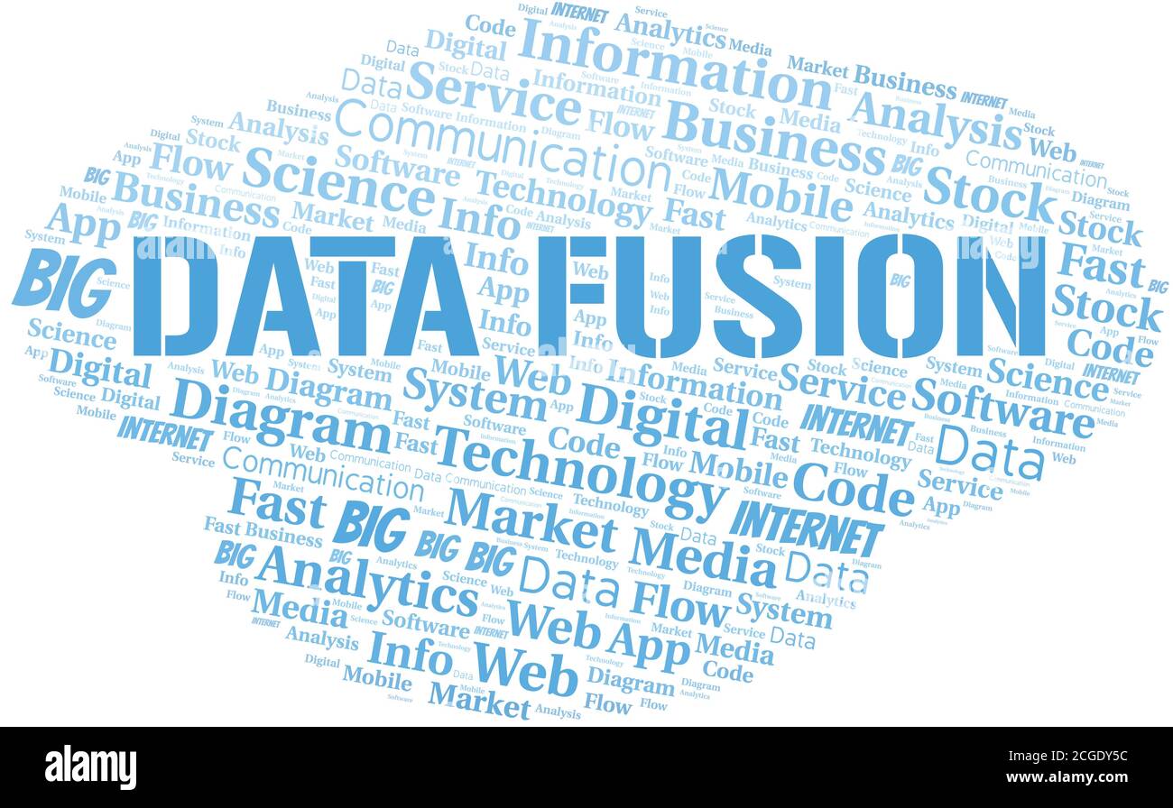 Big data fusion Stock Vector Images - Alamy