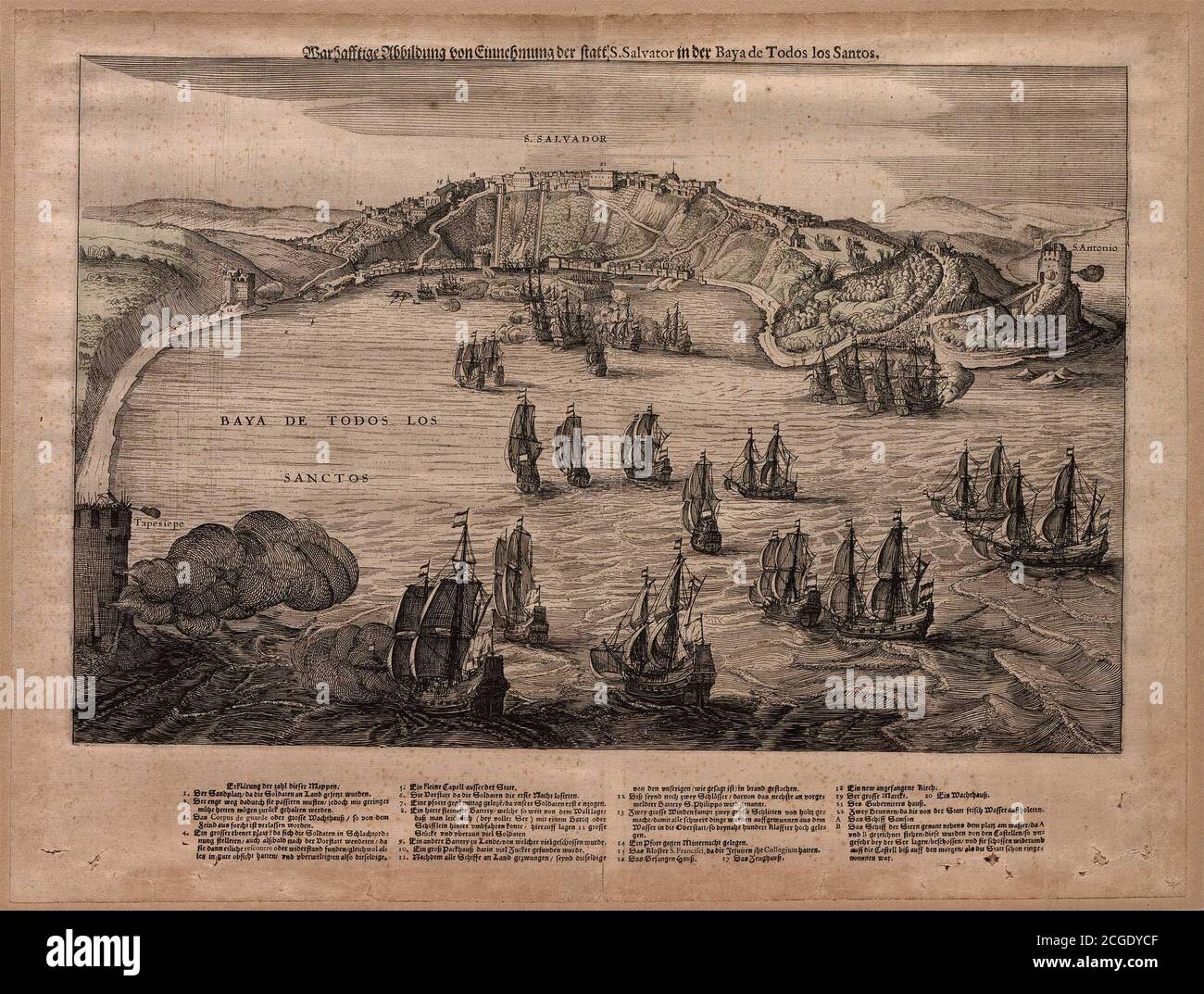 17th century map of brazil hi-res stock photography and images - Alamy