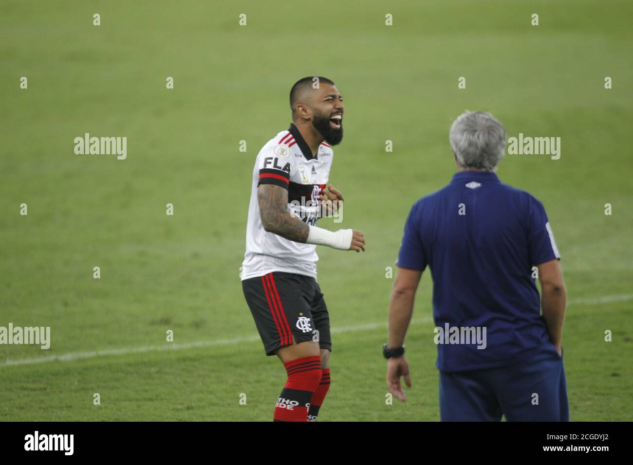 Rio de Janeiro, Brazil, September 09 2020.Flamengo and Fluminense match ...