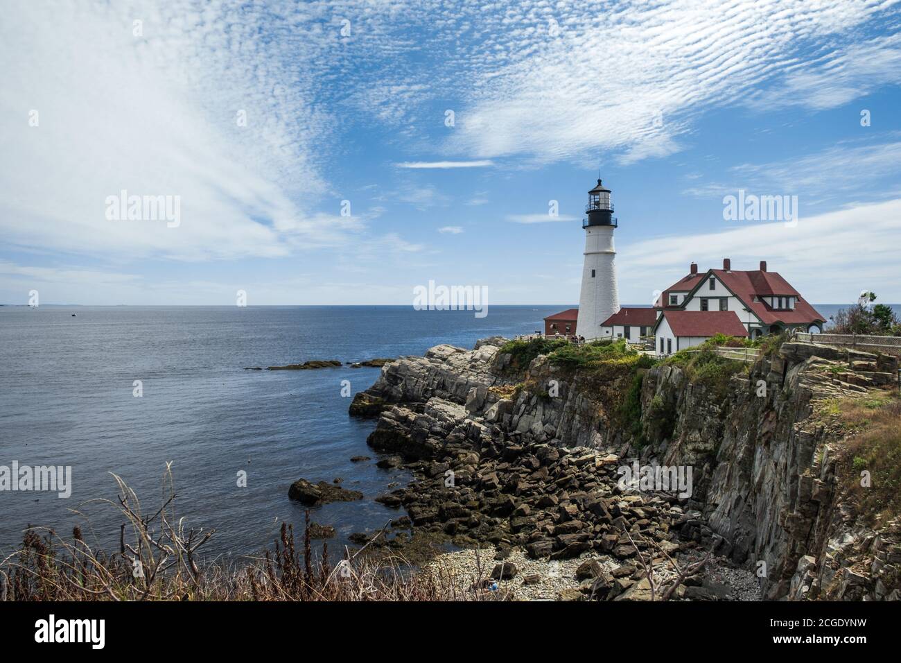 Portland Head Lighthouse Stock Photo - Alamy