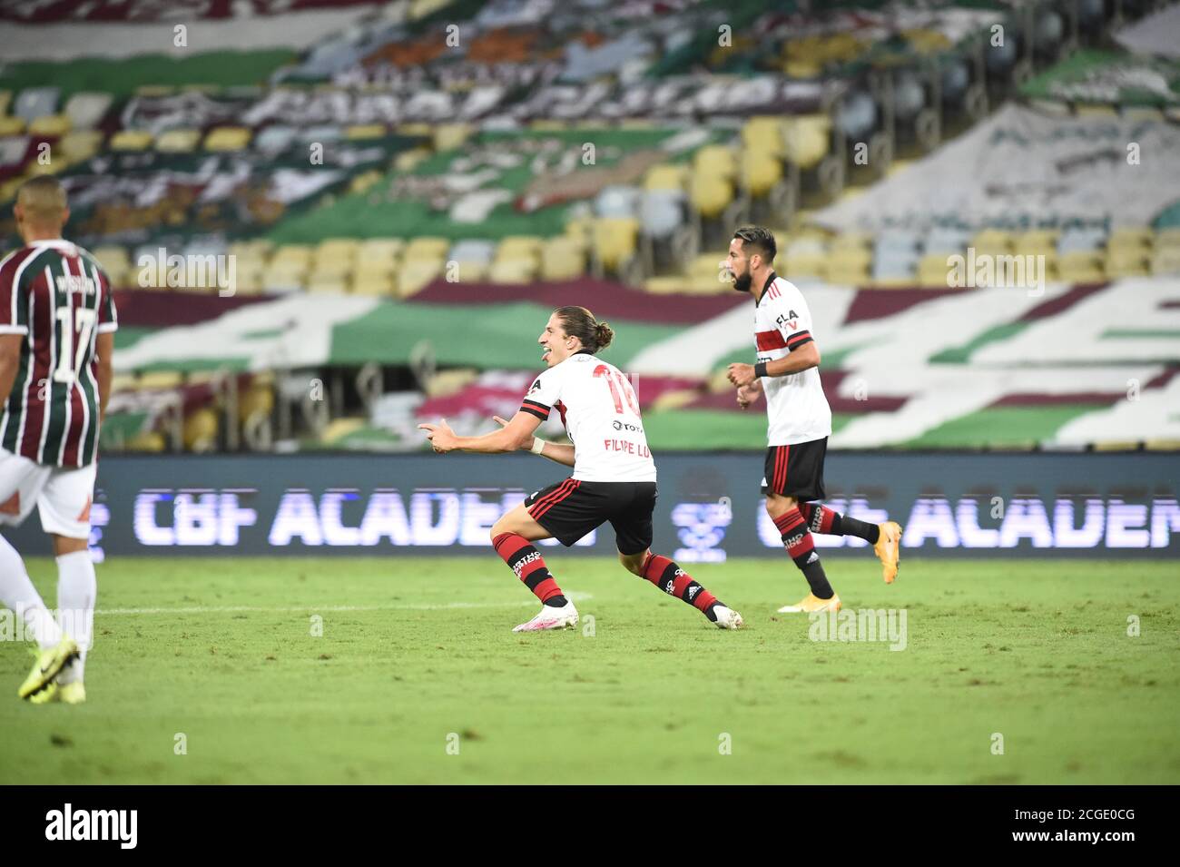 Rio de Janeiro, Brazil, September 09 2020.Flamengo and Fluminense match ...