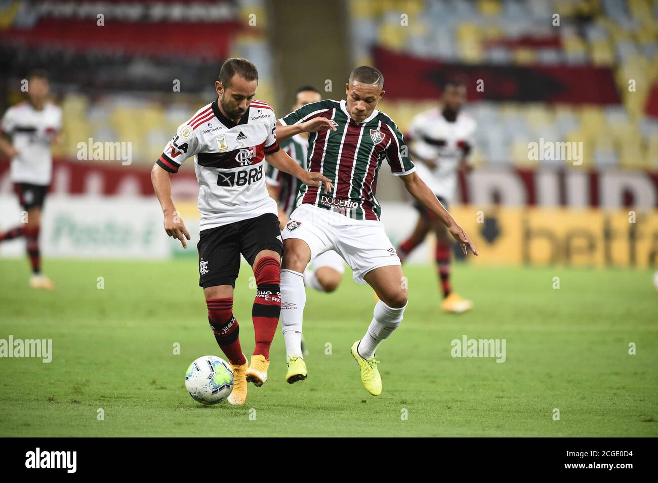 Rio de Janeiro, Brazil, September 09 2020.Flamengo and Fluminense match ...