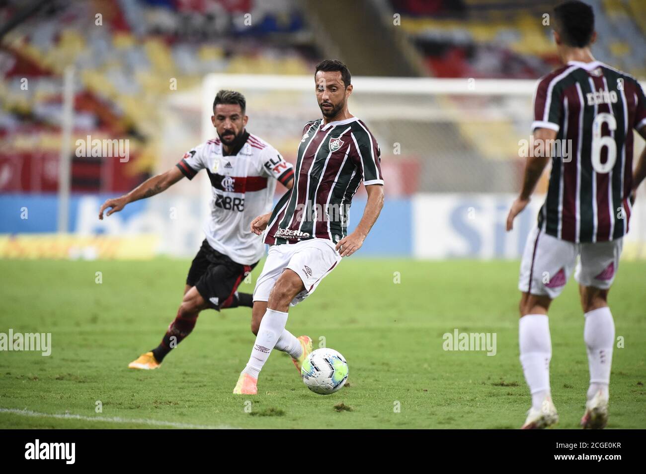 Rio de Janeiro, Brazil, September 09 2020.Flamengo and Fluminense match ...