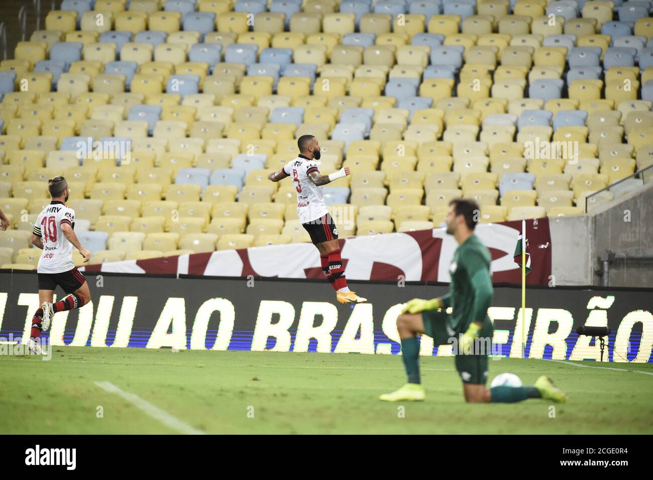Rio de Janeiro, Brazil, September 09 2020.Flamengo and Fluminense match ...