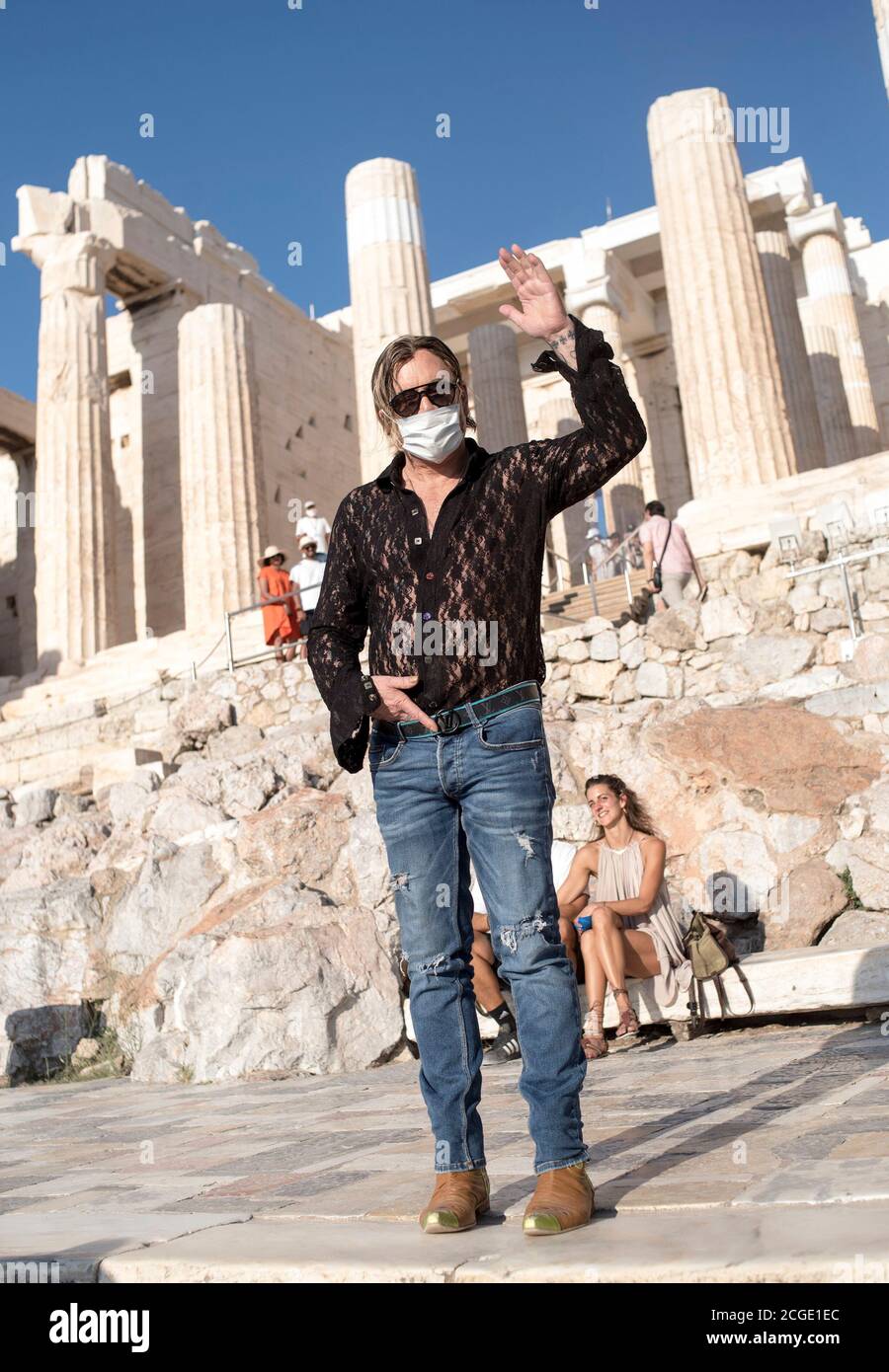 Athens, Greece. 10th Sep., 2020. American actor and screenwriter Mickey ...