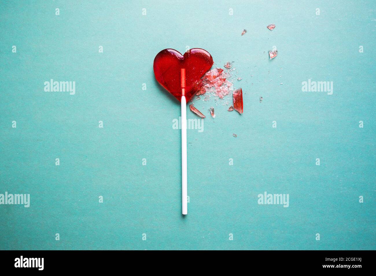 Broken lollipop hi-res stock photography and images - Alamy