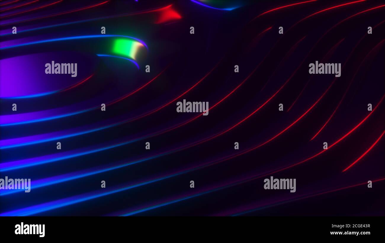 3d render wavy surface Stock Photo - Alamy