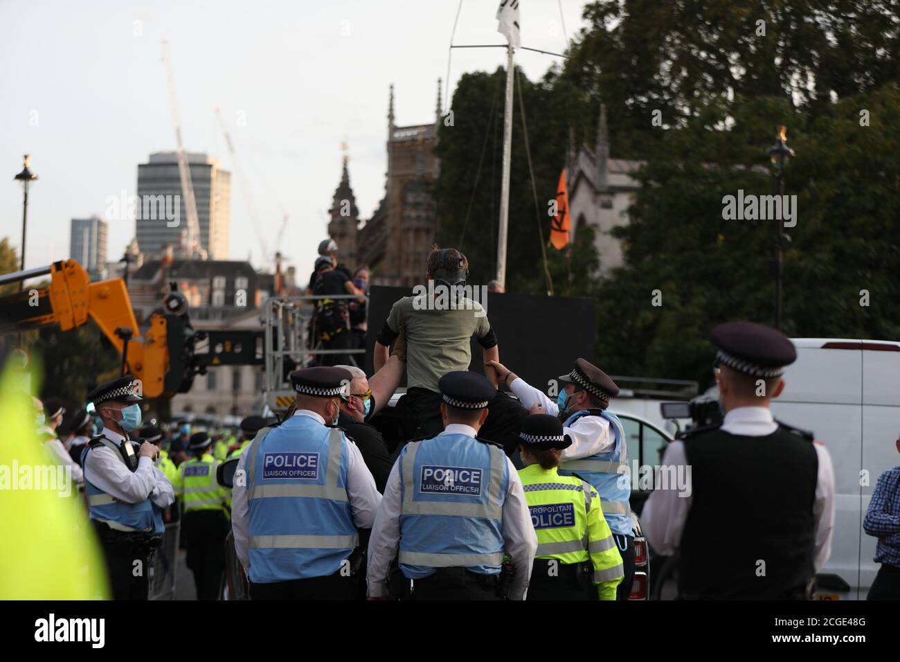 Police last sign off hi-res stock photography and images - Alamy