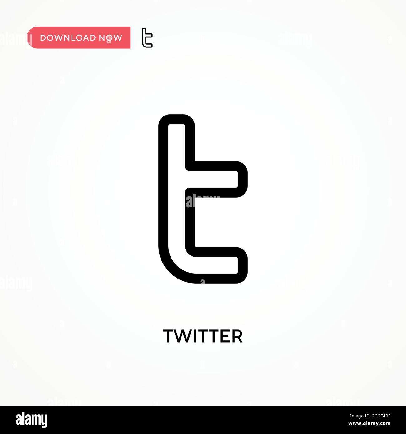 Twitter site Stock Vector Images - Alamy