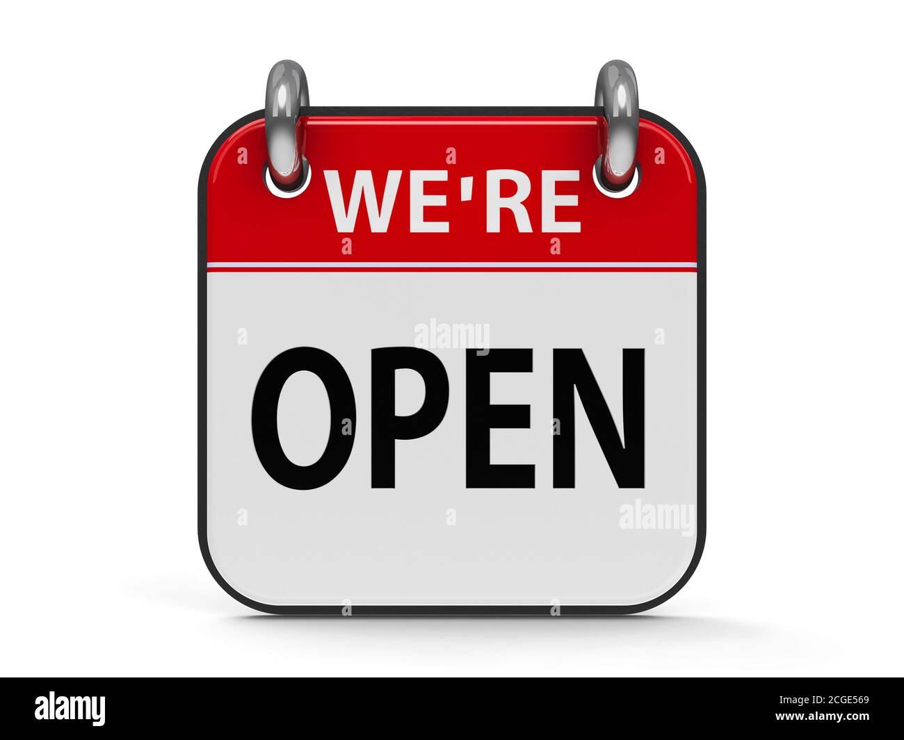 Yes we're open sign hi-res stock photography and images - Alamy