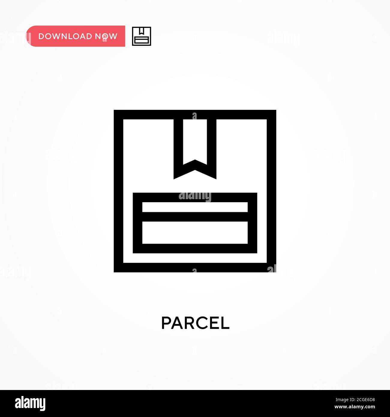 Postman Delivering Door Stock Vector Images - Alamy