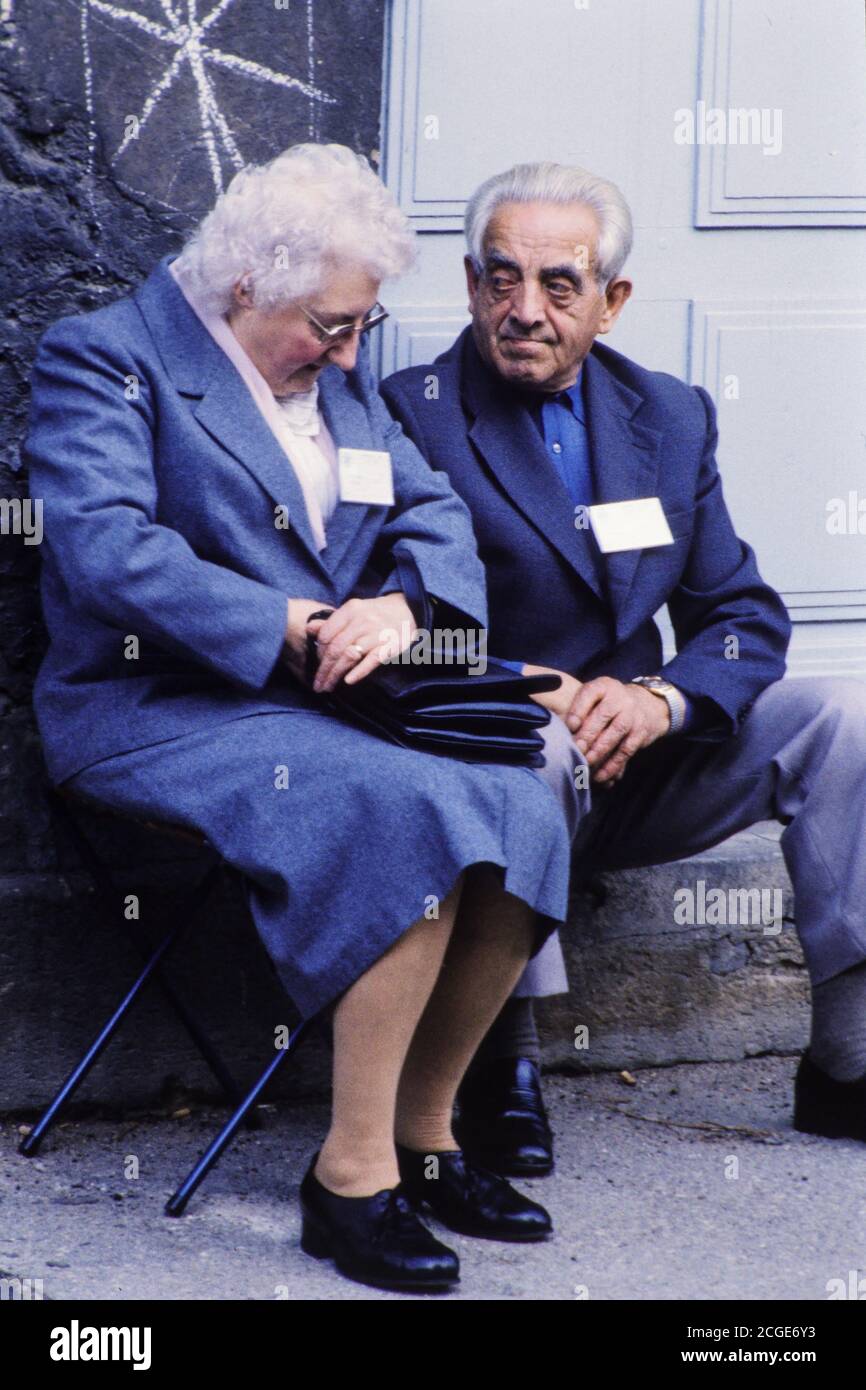 Pope John Paul II pays visit to Lyon, 1986, France Stock Photo - Alamy