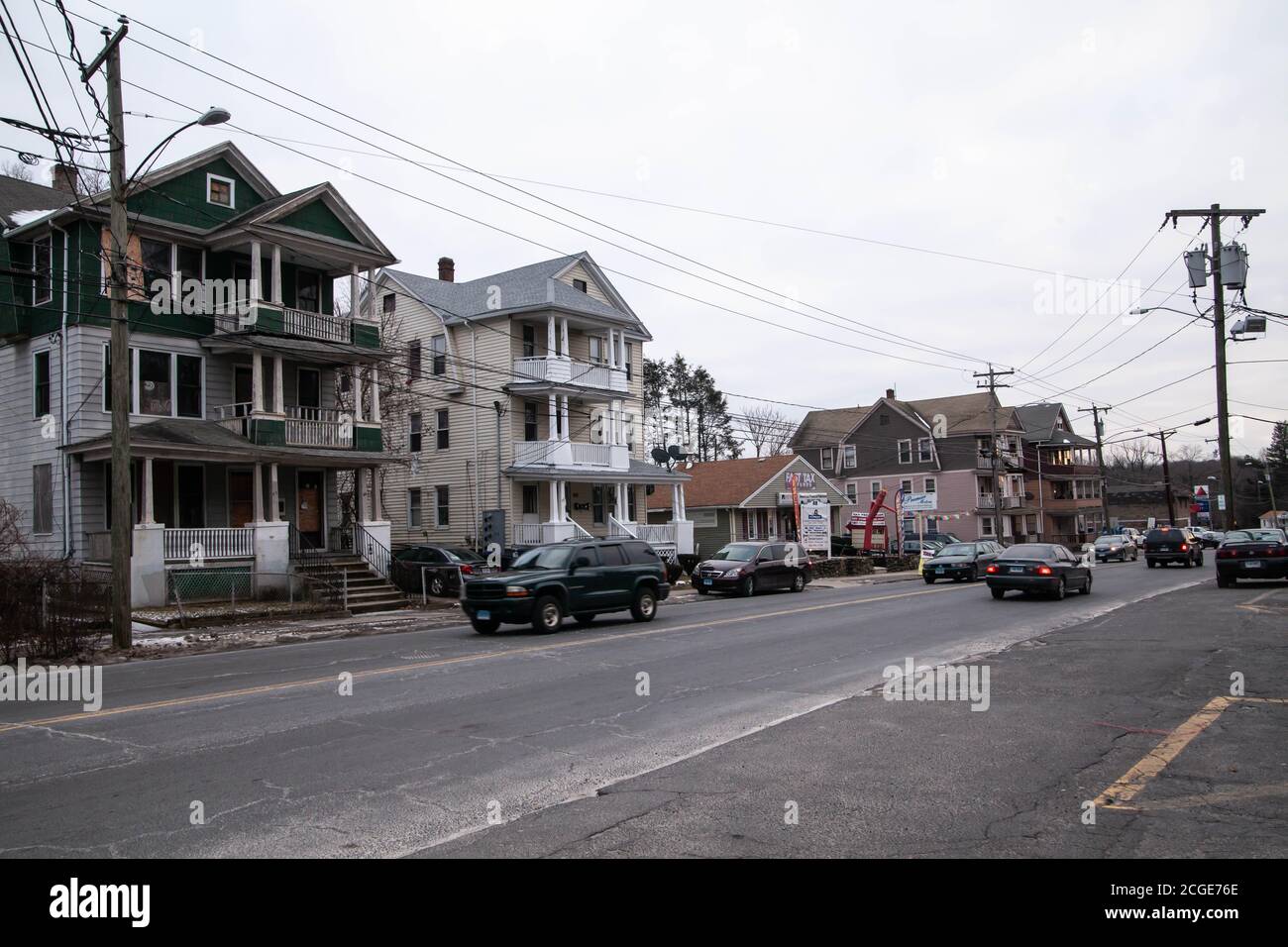 Run down neighborhood hi-res stock photography and images - Alamy