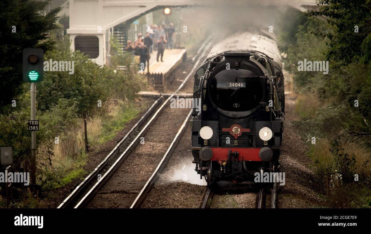 Eastbourne,East Sussex,UK. 10 September 2020. Trains including steam ...
