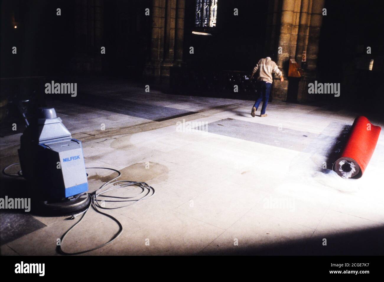 Pope John Paul II pays visit to Lyon, 1986, France Stock Photo - Alamy